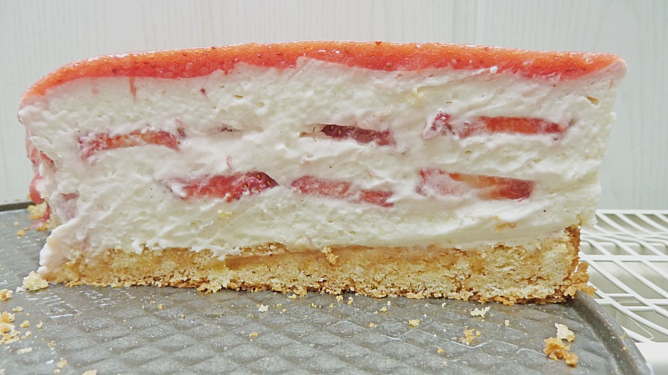 Philadelphia - Erdbeer - Torte - Ein gutes Rezept | Chefkoch.de