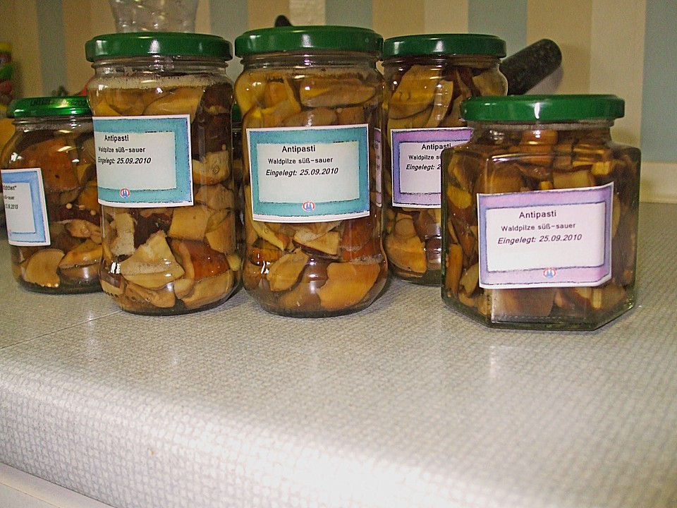 Waldpilze sauer eingelegt - Ein leckeres Rezept | Chefkoch.de