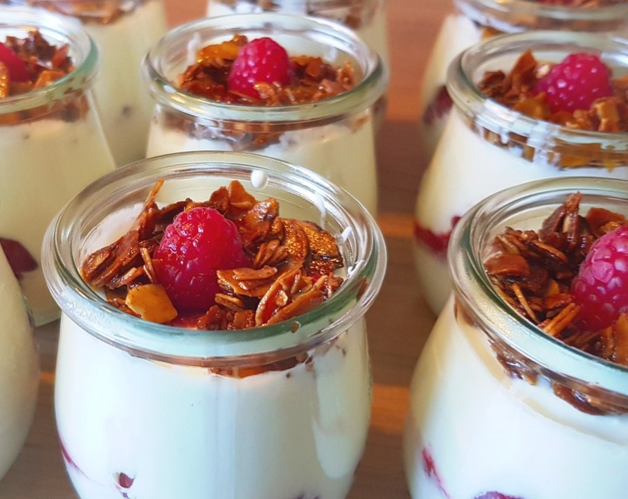 Schnelles Himbeer Dessert von camouflage165 | Chefkoch