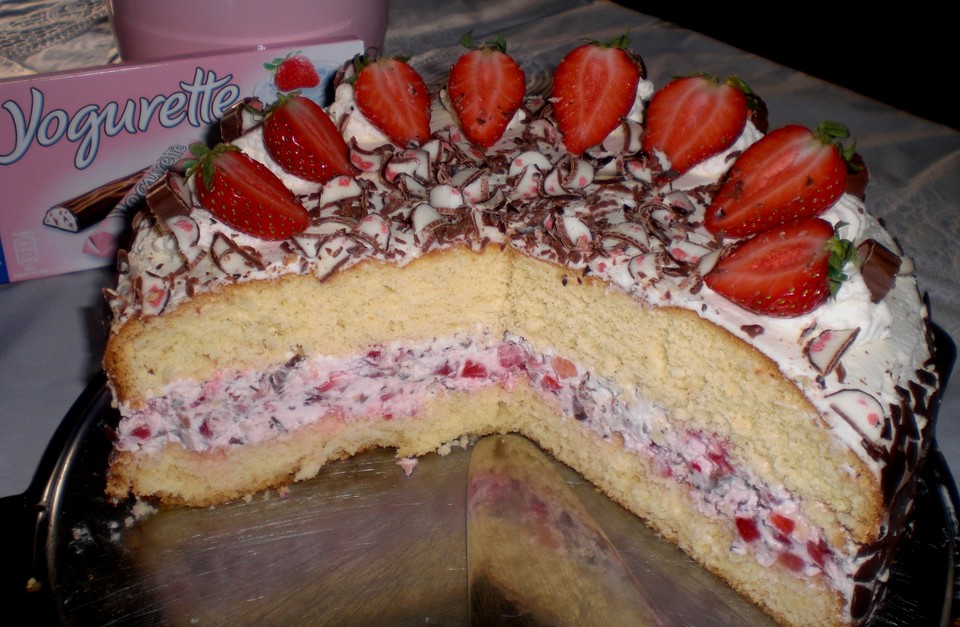 Yogurette-Torte von angelkrissi | Chefkoch