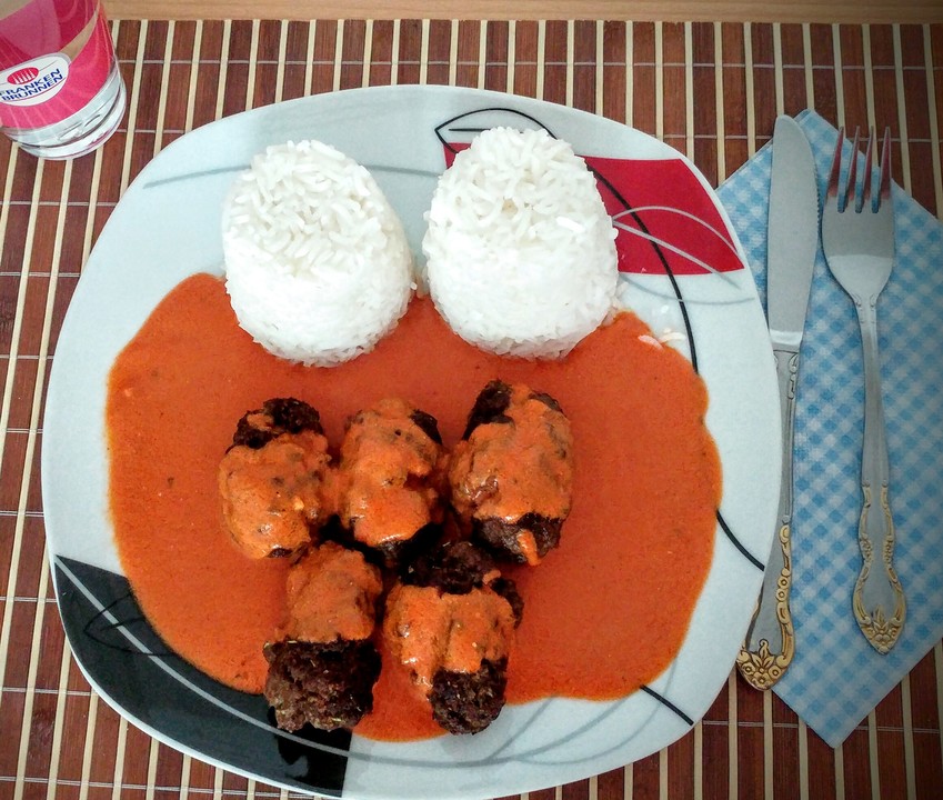 Suzukakia mit Metaxasauce von Jerchen | Chefkoch