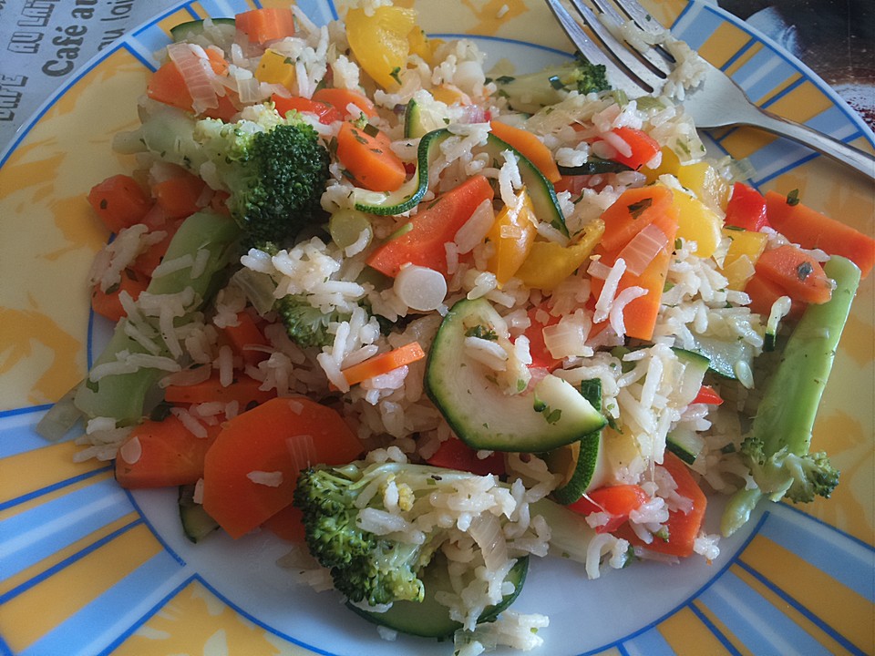 Gemüse-Reis-Pfanne von Kleiner_Maulwurf | Chefkoch