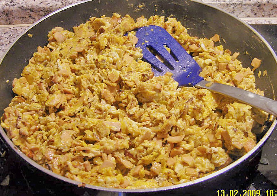 Inges Eier - Wurst - Pfanne - Ein raffiniertes Rezept | Chefkoch