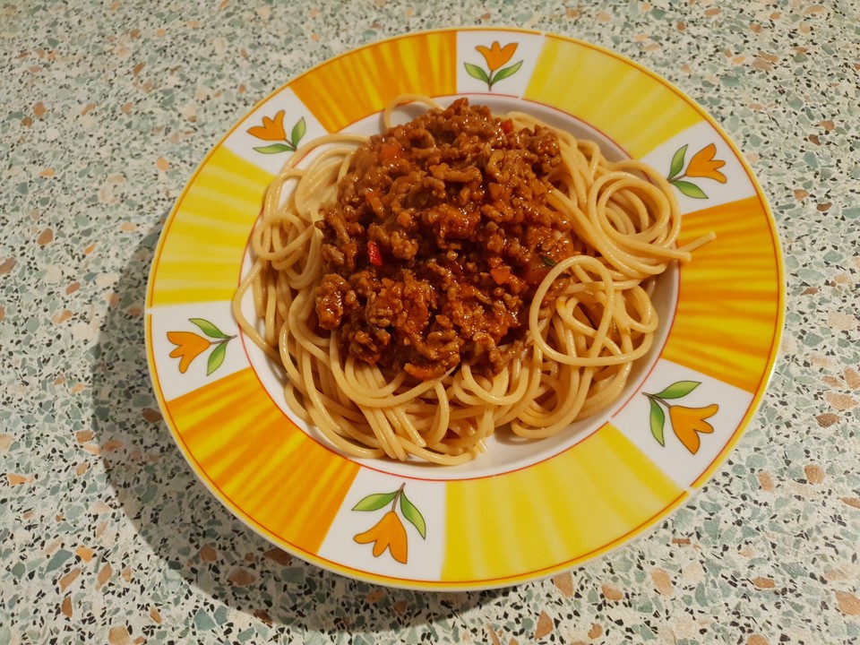 Papas Spaghetti Bolognese von Exuna | Chefkoch.de