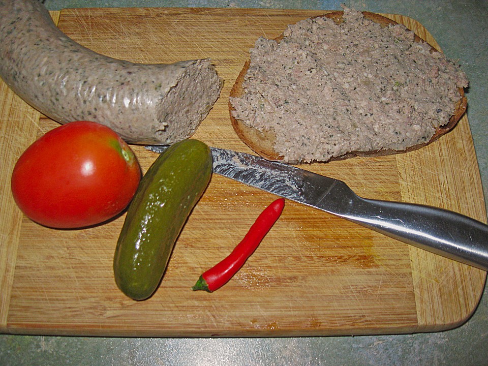 Pfälzer Leberwurst von Annelore | Chefkoch