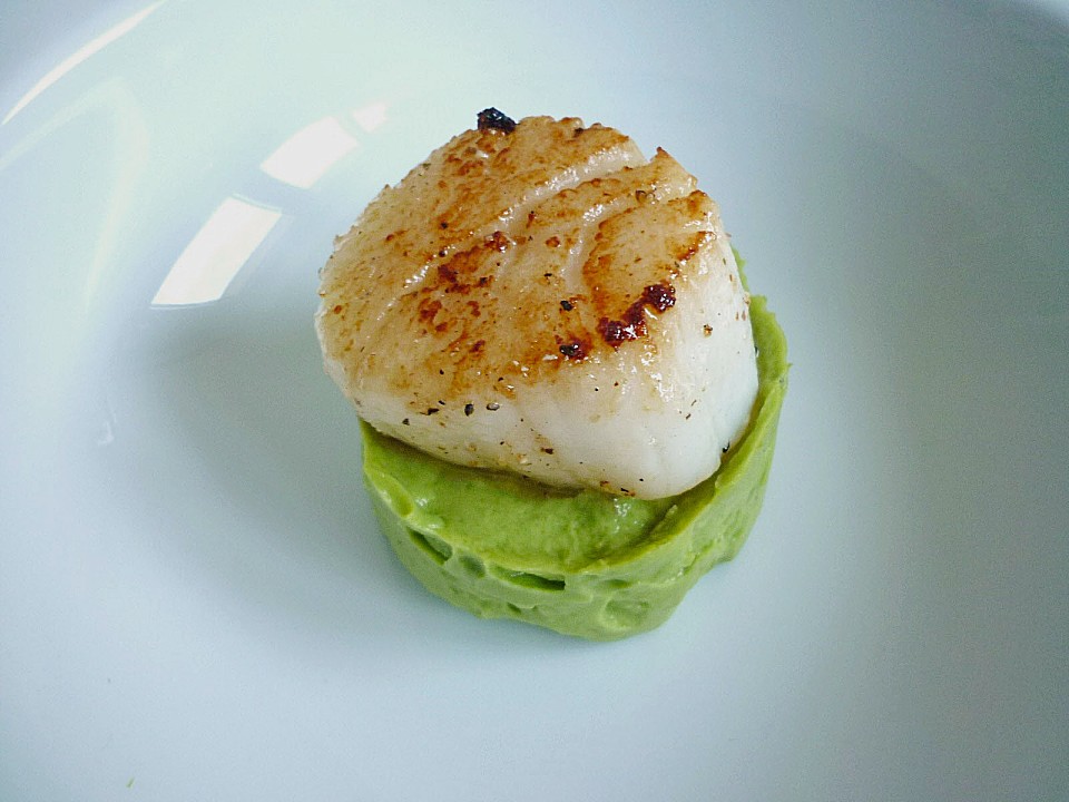 Jakobsmuschel auf Avocadocreme von Lunetta93 | Chefkoch