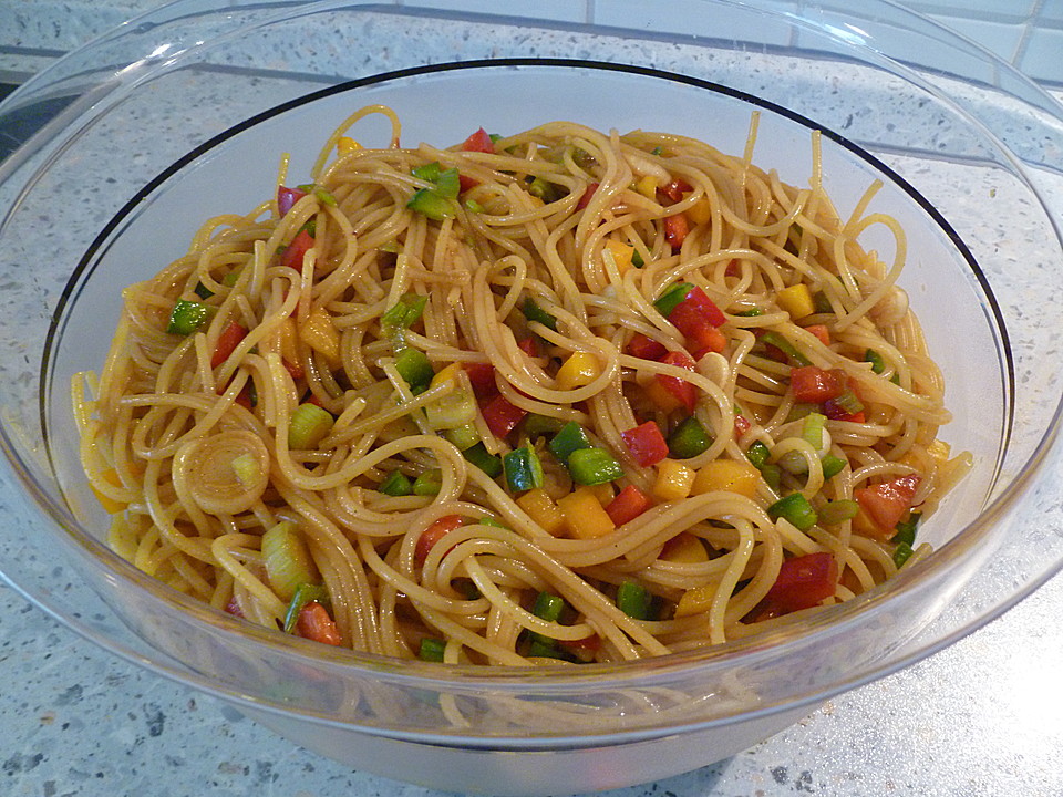 Spaghetti-Curry-Salat von biby0208 | Chefkoch.de