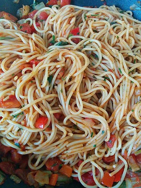 Mangold-Gemüse-Spaghetti von jul-lia | Chefkoch