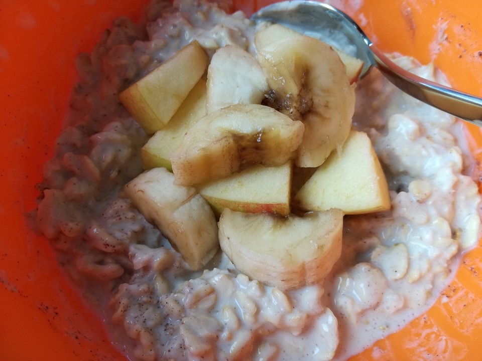 Banane-Apfel-Overnight-Oats von Eselchen87 | Chefkoch