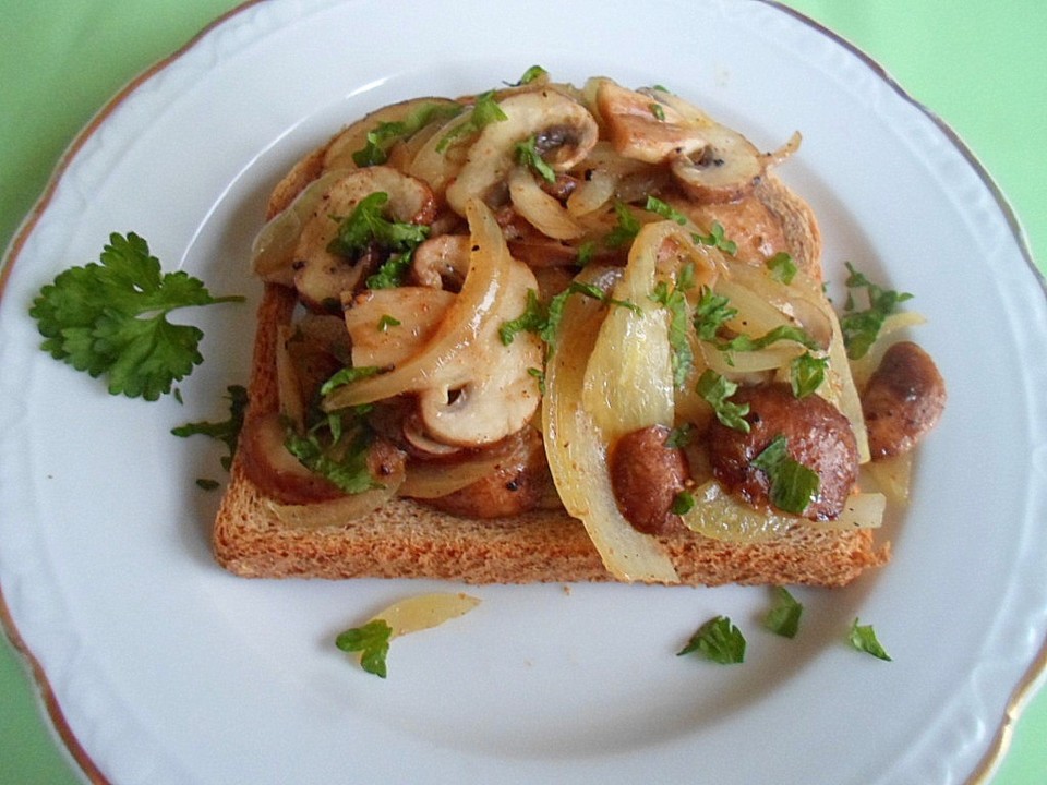 Champignon - Toast von Marika55 | Chefkoch