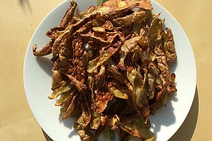 Kartoffelschalen-Chips von movostu | Chefkoch