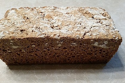 Glutenfreies schnelles, leckeres Ruck-Zuck Brot - Backenfans