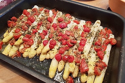 Spargel mit Parmesan-Kruste von Molly43 | Chefkoch