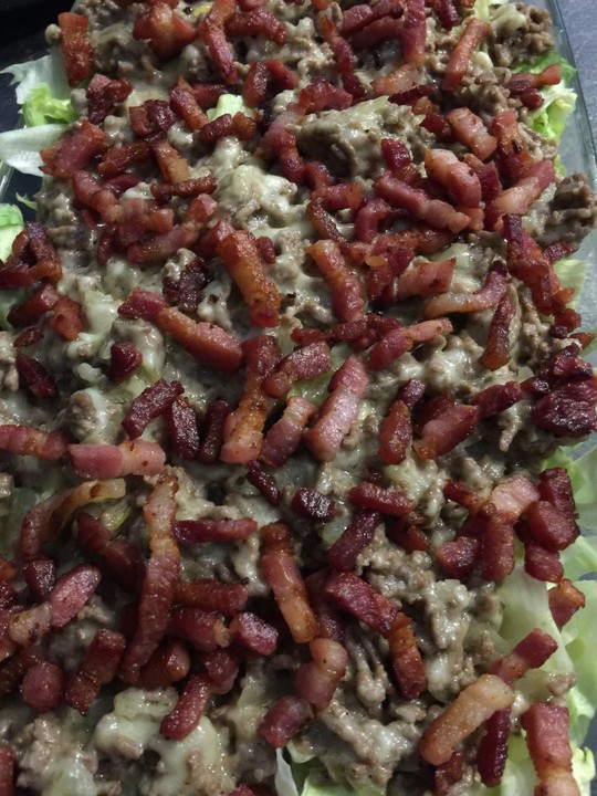 Big Mac Salat Low Carb von dorette1com | Chefkoch