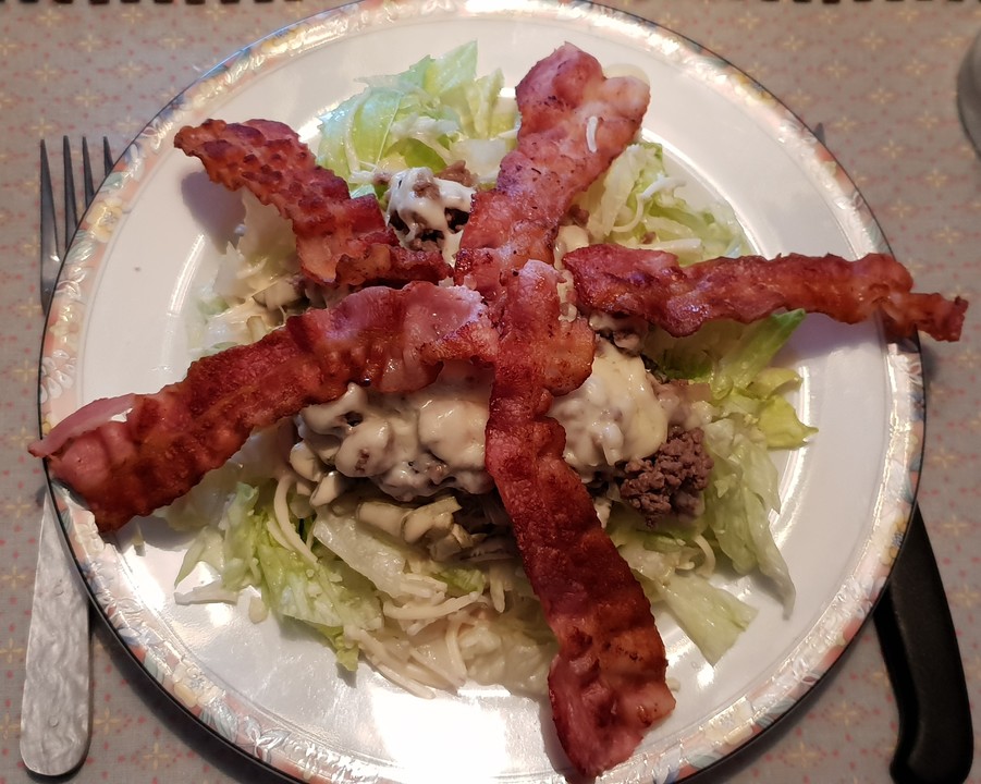 Big Mac Salat Low Carb von dorette1com | Chefkoch