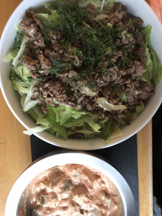 Big Mac Salat Low Carb von dorette1com | Chefkoch