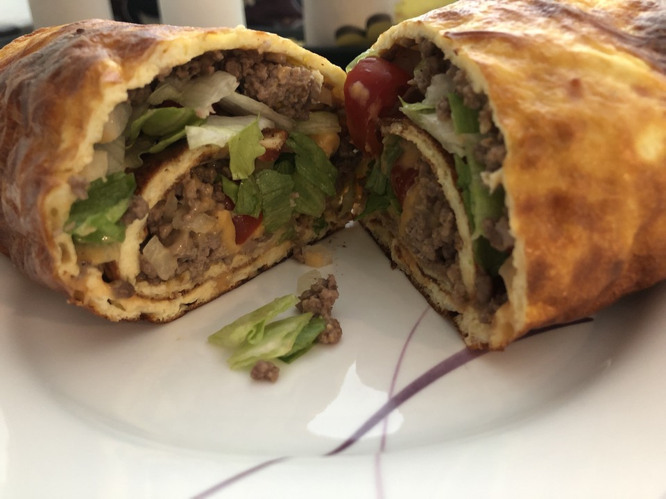 Low-Carb Big Mac Rolle von Sleepwalker20 | Chefkoch