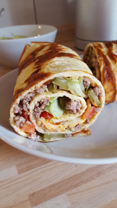 Low-Carb Big Mac Rolle von Sleepwalker20 | Chefkoch