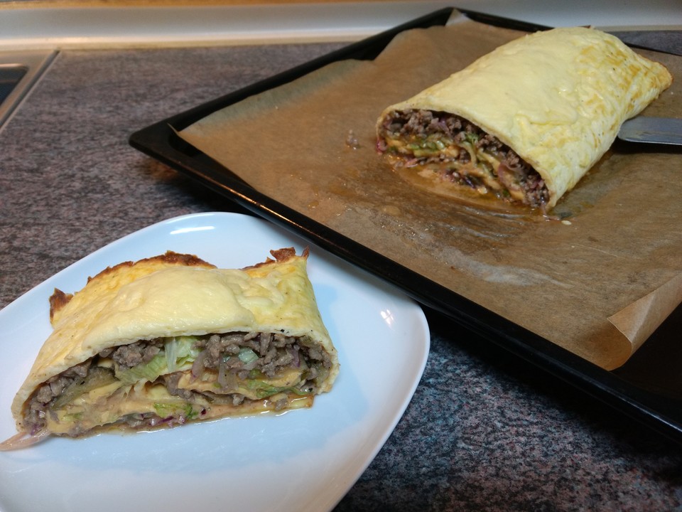 Low-Carb Big Mac Rolle von Sleepwalker20 | Chefkoch