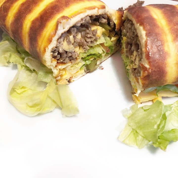 Low-Carb Big Mac Rolle von Sleepwalker20 | Chefkoch