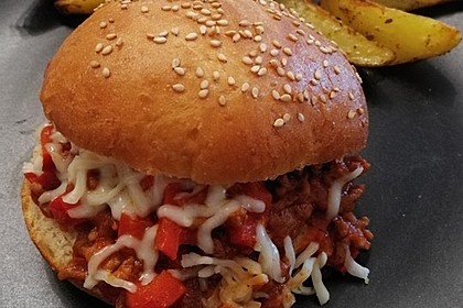 Sloppy Joes – Amerikanische Hackfleisch-Burger von amerikanisch ...