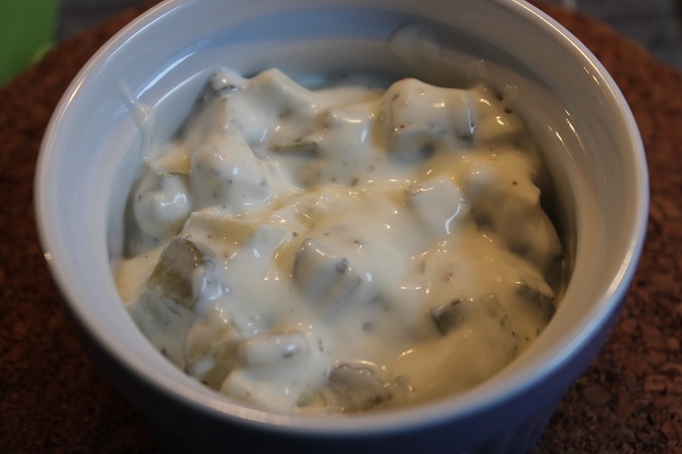 Gurken Dip Mit Schmand: Gurken Dip Rezept – Silke Nolden