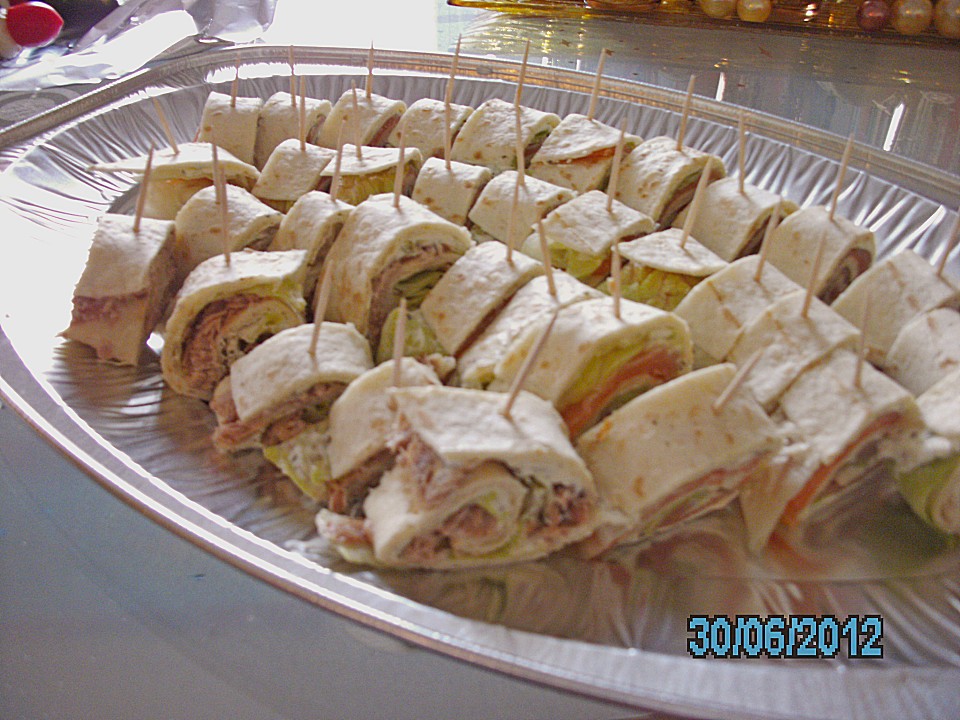 Mini-Wrap-Rollen von carschu | Chefkoch