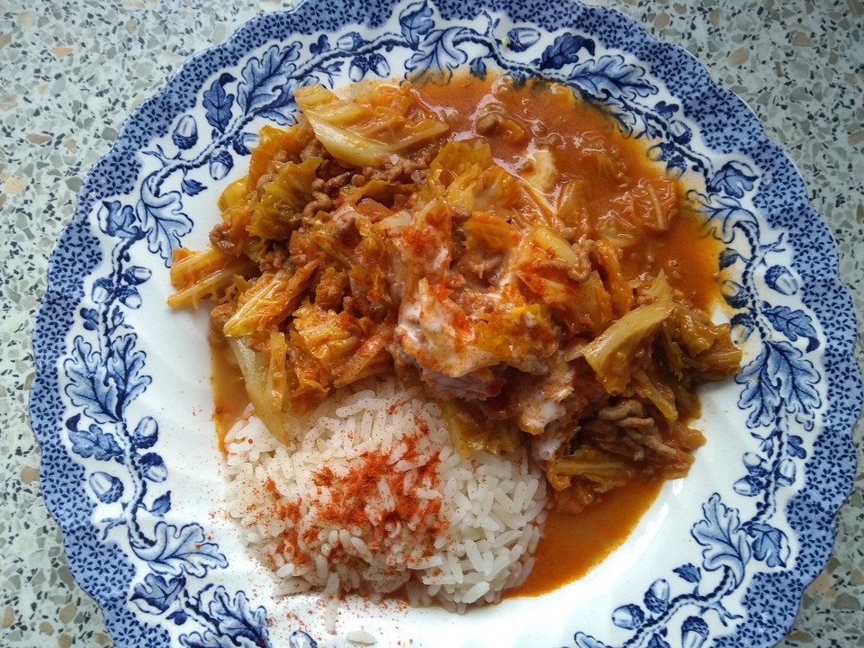 Schmorkohl mit Hack von kiki76 | Chefkoch