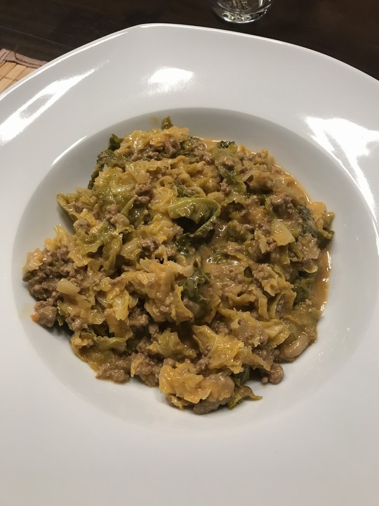 Schmorkohl mit Hack von kiki76 | Chefkoch