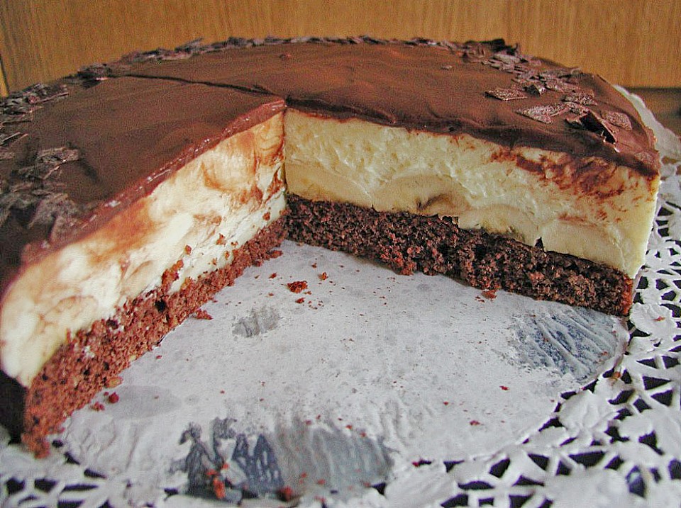 Bananen - Schokolade - Torte von Sylv1802 | Chefkoch.de