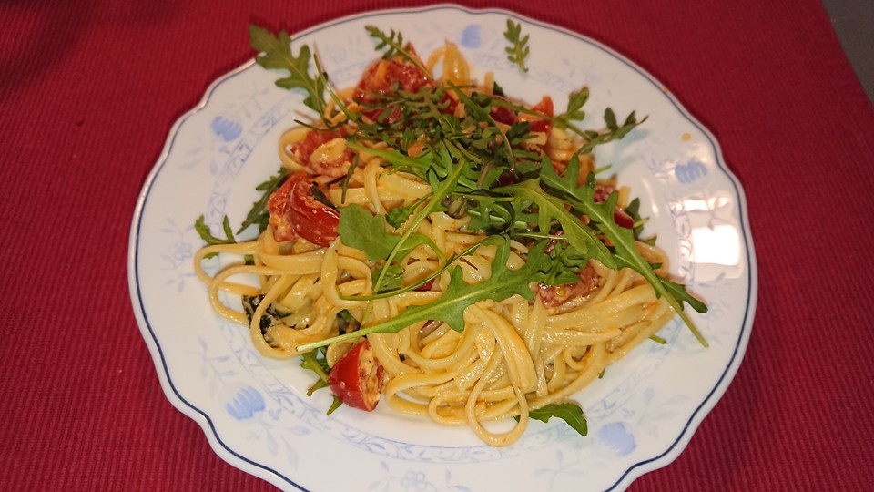Spaghetti mit Cocktailtomaten - Ein schönes Rezept | Chefkoch.de