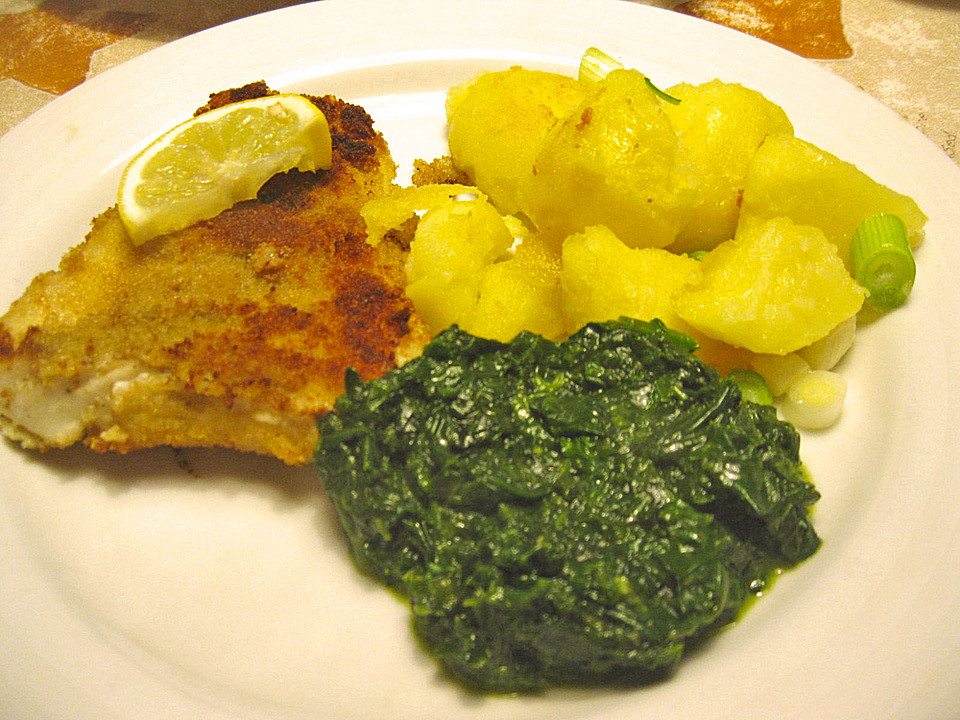 Seelachs mit Spinat von schlemmerfee | Chefkoch