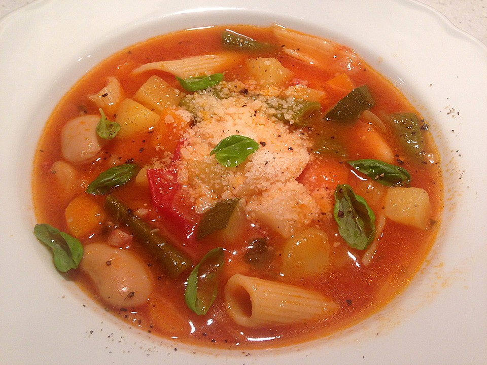 Minestrone - Ein sehr schönes Rezept | Chefkoch