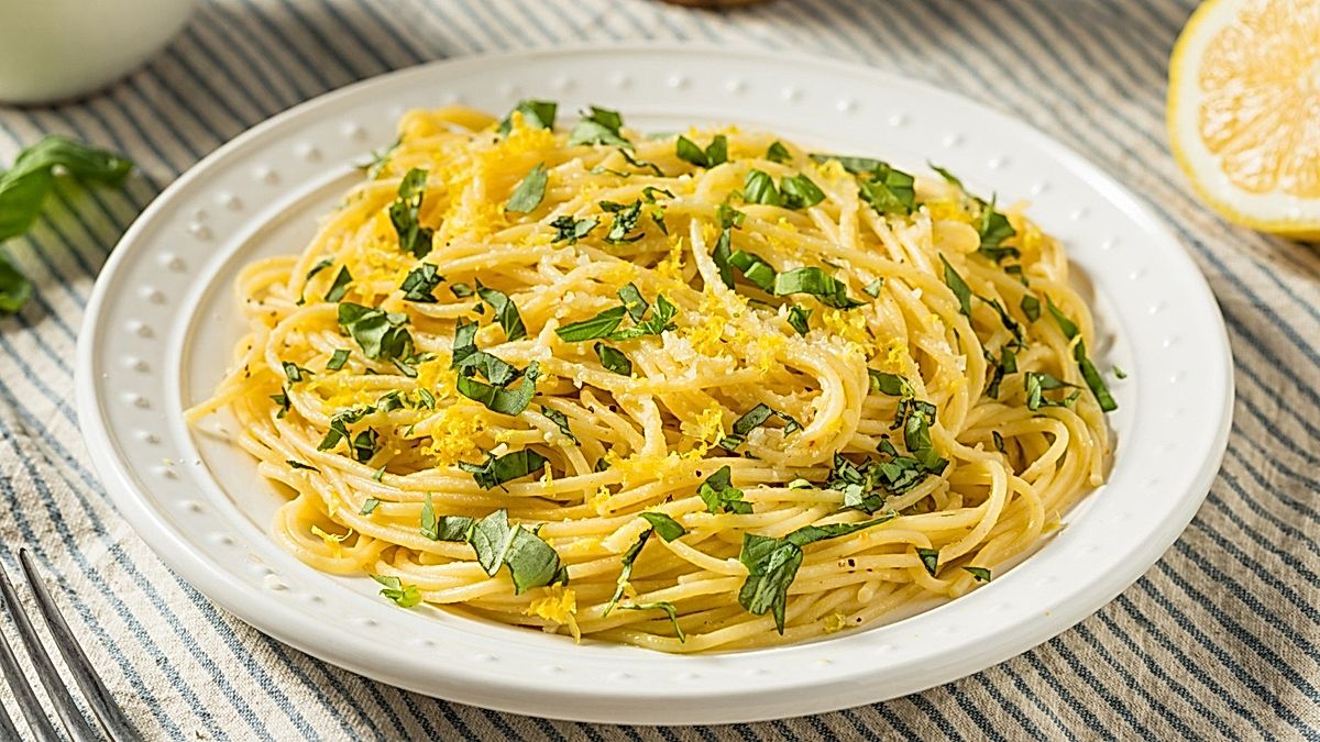 Lemon Pasta Rezept – Schnell, sommerlich, Spaghetti