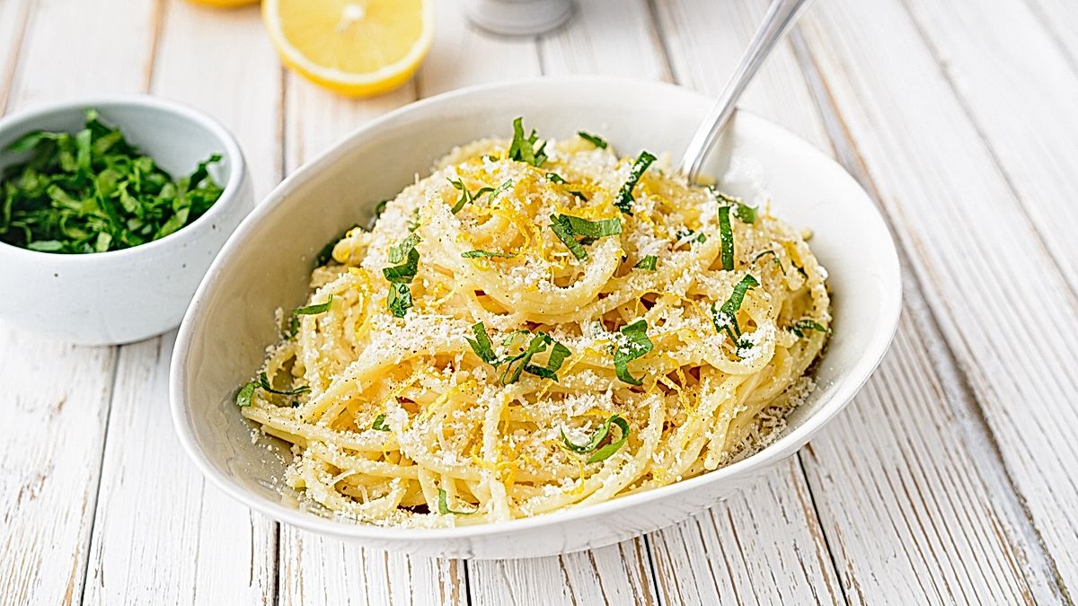 Pasta al Limone Rezept — italienischer Klassiker