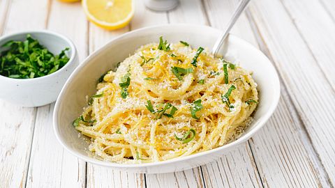 Pasta al Limone Rezept — italienischer Klassiker