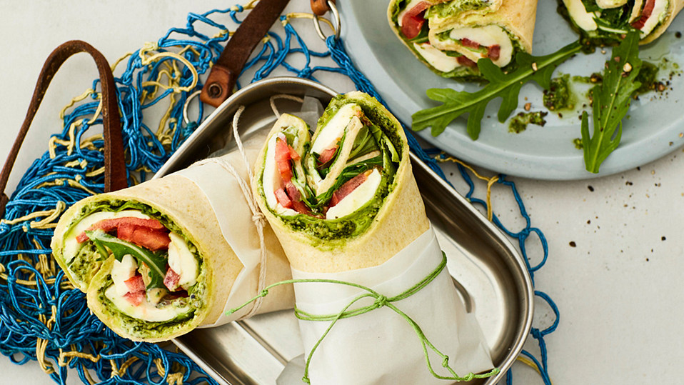 Selbstgemachte Wraps für jeden Tag