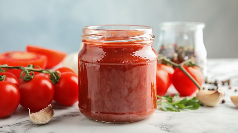 Tomatensauce Im Glas
