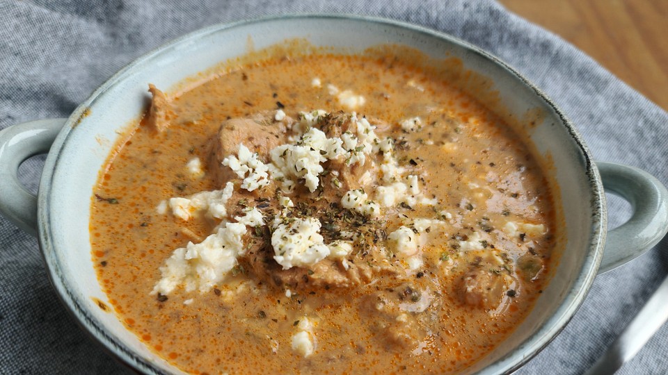 Gyros-Suppe: So wird sie besonders cremig