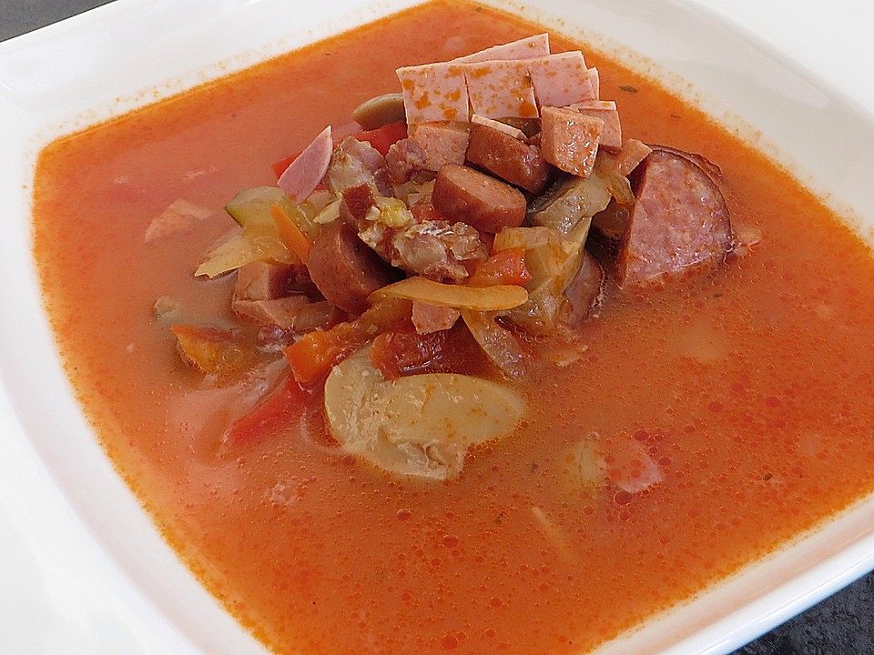 Partysuppe Puszta-Art von meerjungfrau| Chefkoch