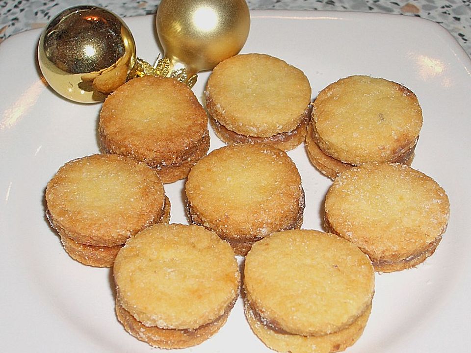 Nougat - Plätzchen von tatik | Chefkoch