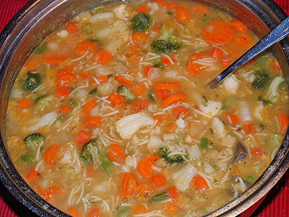 Gemüsesuppe von Cachupina| Chefkoch