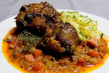 Ochsenschwanz - Ragout von Mampfbäckchen| Chefkoch