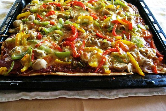 Paprikapizza von Callista| Chefkoch