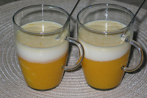 Heiße Frucht - Honig - Milch von blulichblau