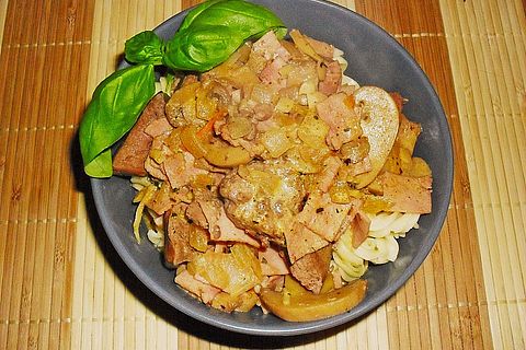 Leberpfanne Jägerart von Mausepuppe
