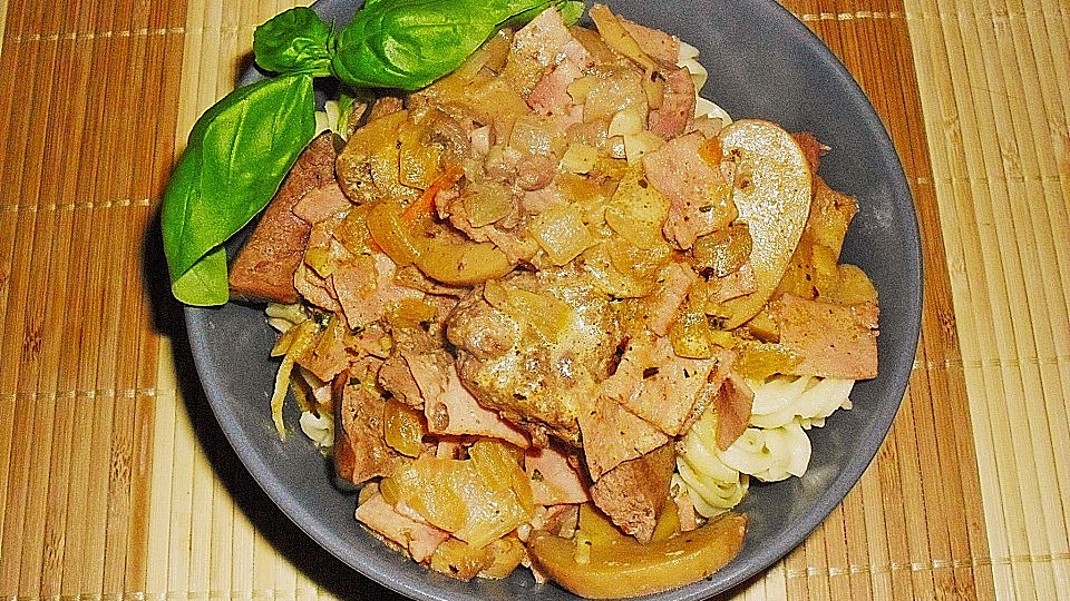 Leberpfanne Jägerart von Mausepuppe| Chefkoch