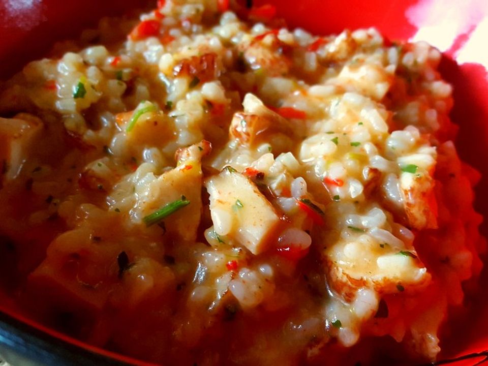 Risotto mit Hühnchen und Paprika von Olive_oil| Chefkoch