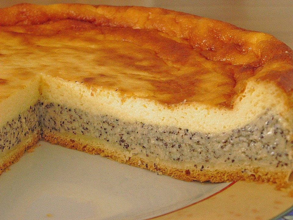 Mohnkuchen mit Schmand und Vanillepudding von Tüller| Chefkoch