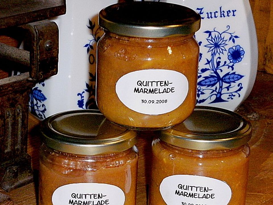Quittenmarmelade mit Zitrone von anita_narf | Chefkoch